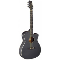 Stagg Cutaway Electric-Acoustic Guitar Black – A Guitar For Everyone